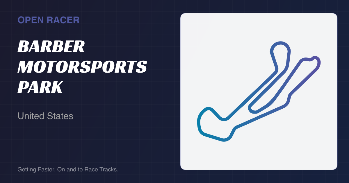 Barber Motorsports Park - United States | Open Racer