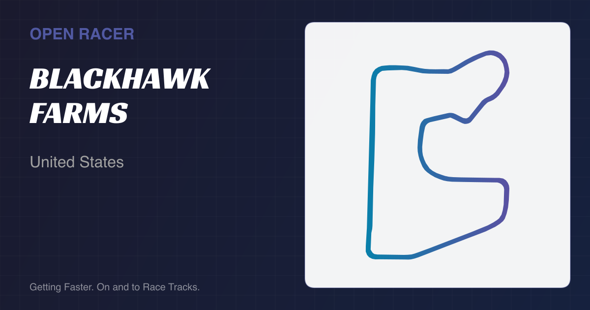 Blackhawk Farms Raceway - United States | Open Racer